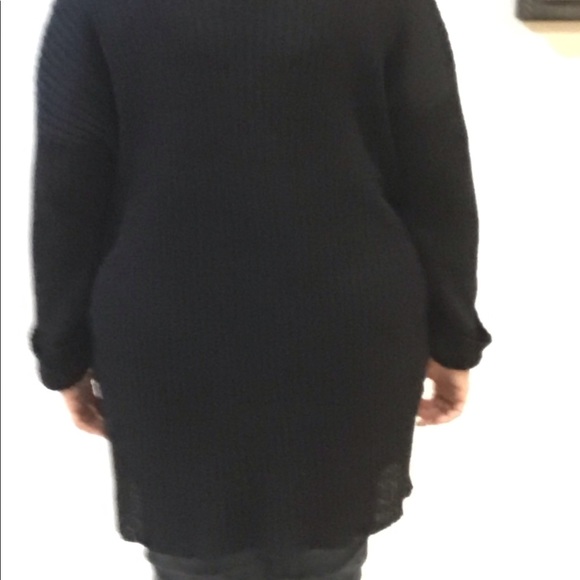 Hebbeding | Sweaters | Hebbeding Black Long Top Size 2 Us 8 Linen ...